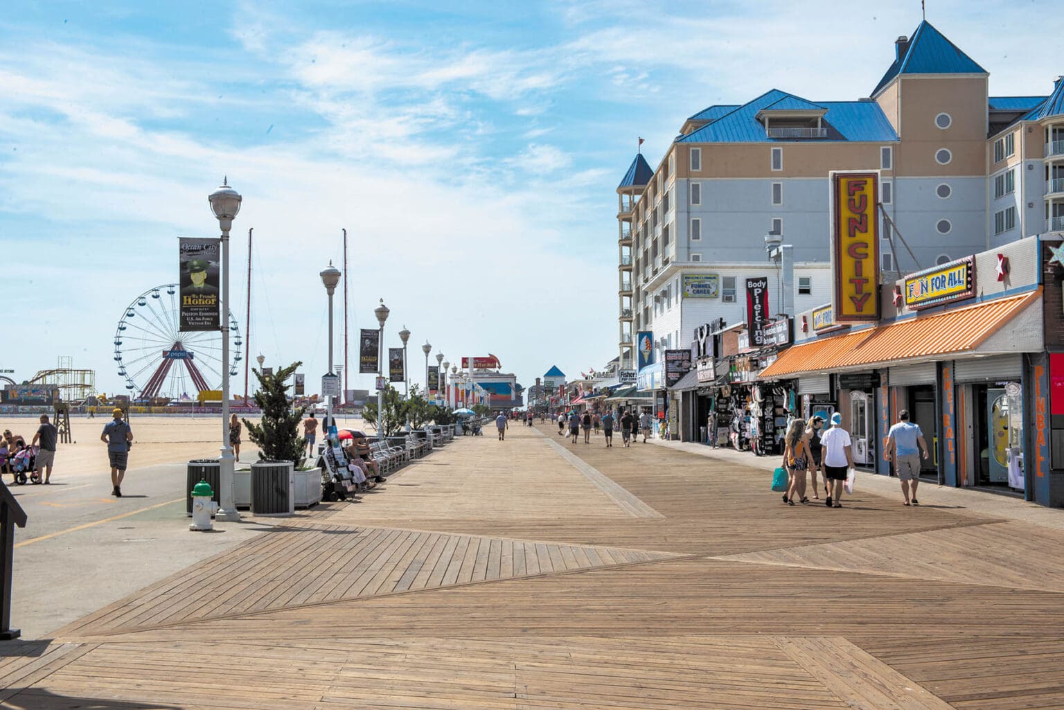 Take a Walk on the Ocean City Boardwalk